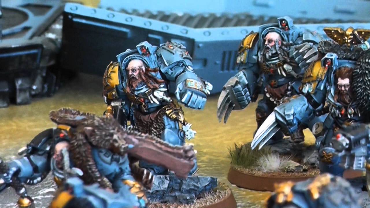 Projekt Update - 40K Space Wolves Armee Logan Grimnar Großkompanie HD ...