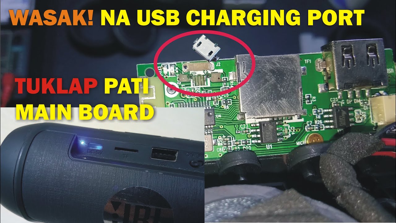 How to recharge a Bluetooth speaker with Detached micro usb charger ...
