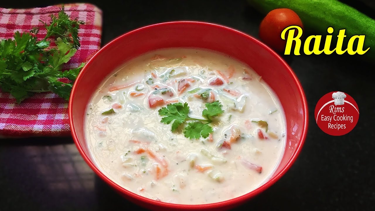 Easy and Quick Raita Recipe | Summer Recipe | Raita for Biryani/Pulao ...