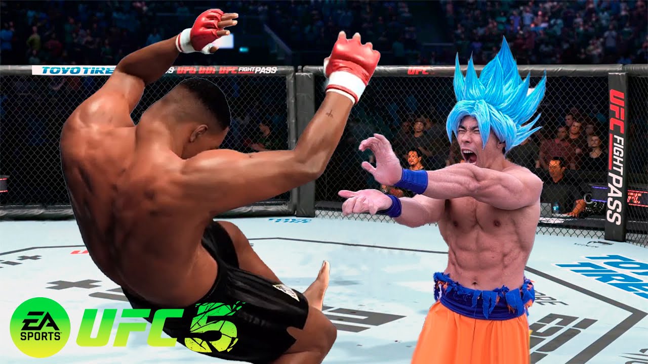 UFC5 Mike Tyson vs Goku Flex EA Sports UFC 5 - YouTube