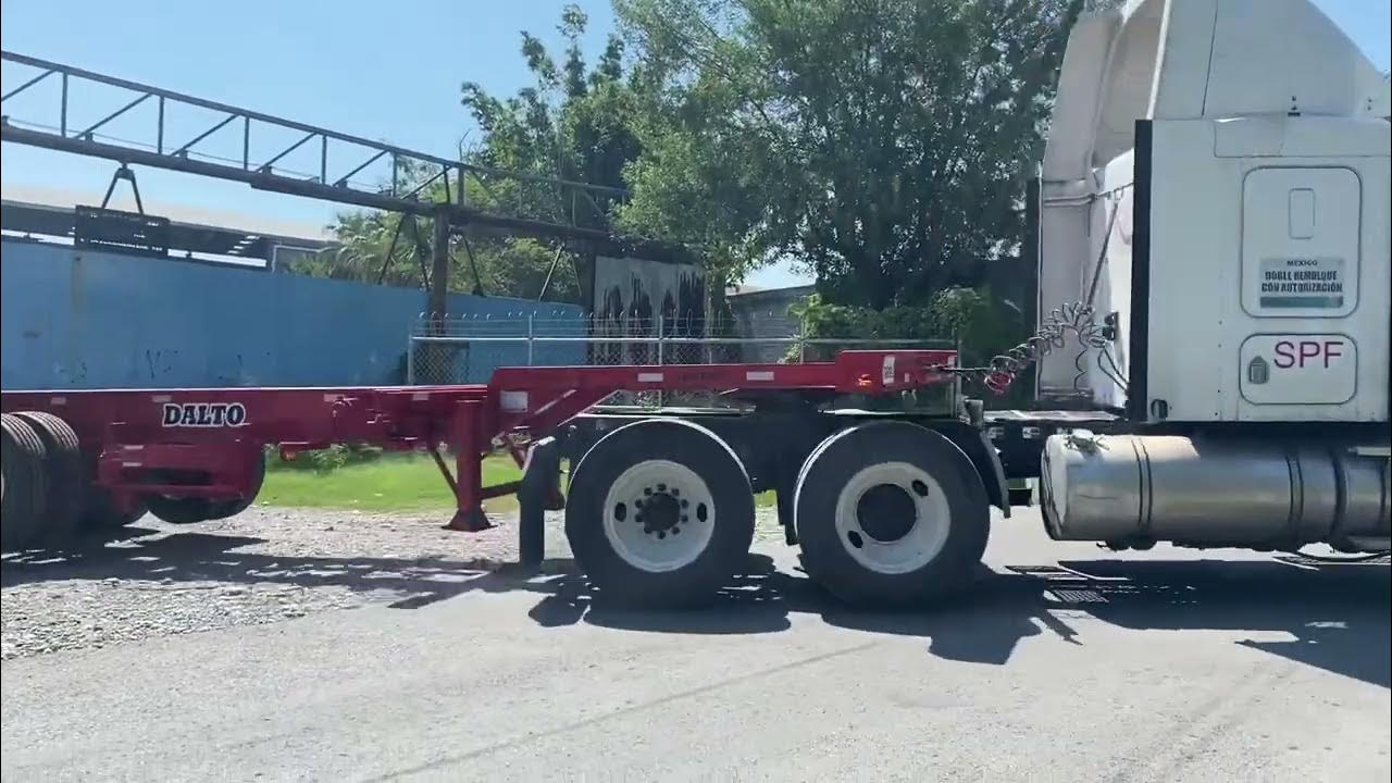 Monterrey Chasis Porta contenedor extendible Dalto 2023 - YouTube