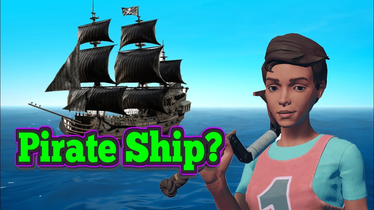 Raft Chapter 3 Build a Pirate Ship - YouTube