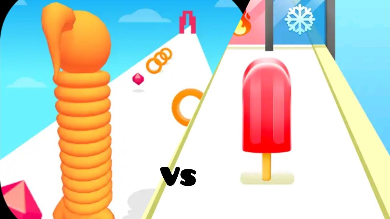 Ice Cream Run VS Neck Ring - All Levels Gameplay Android,ios BEST GAME ...