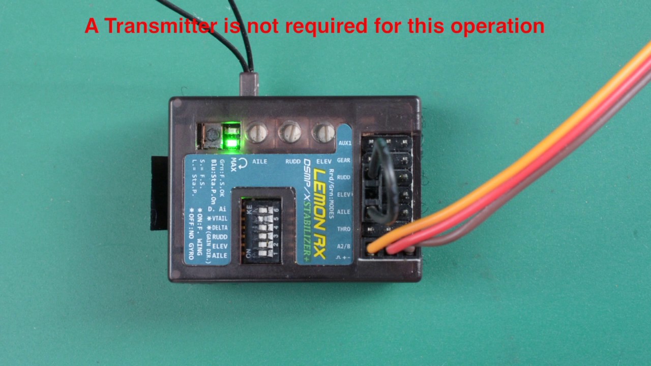 C - Resetting the Stabilizer - YouTube