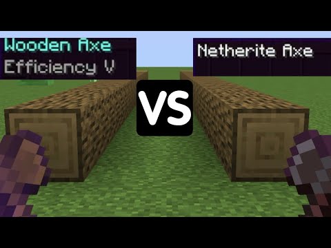 which axe is faster in minecraft [bixu gaming] - YouTube