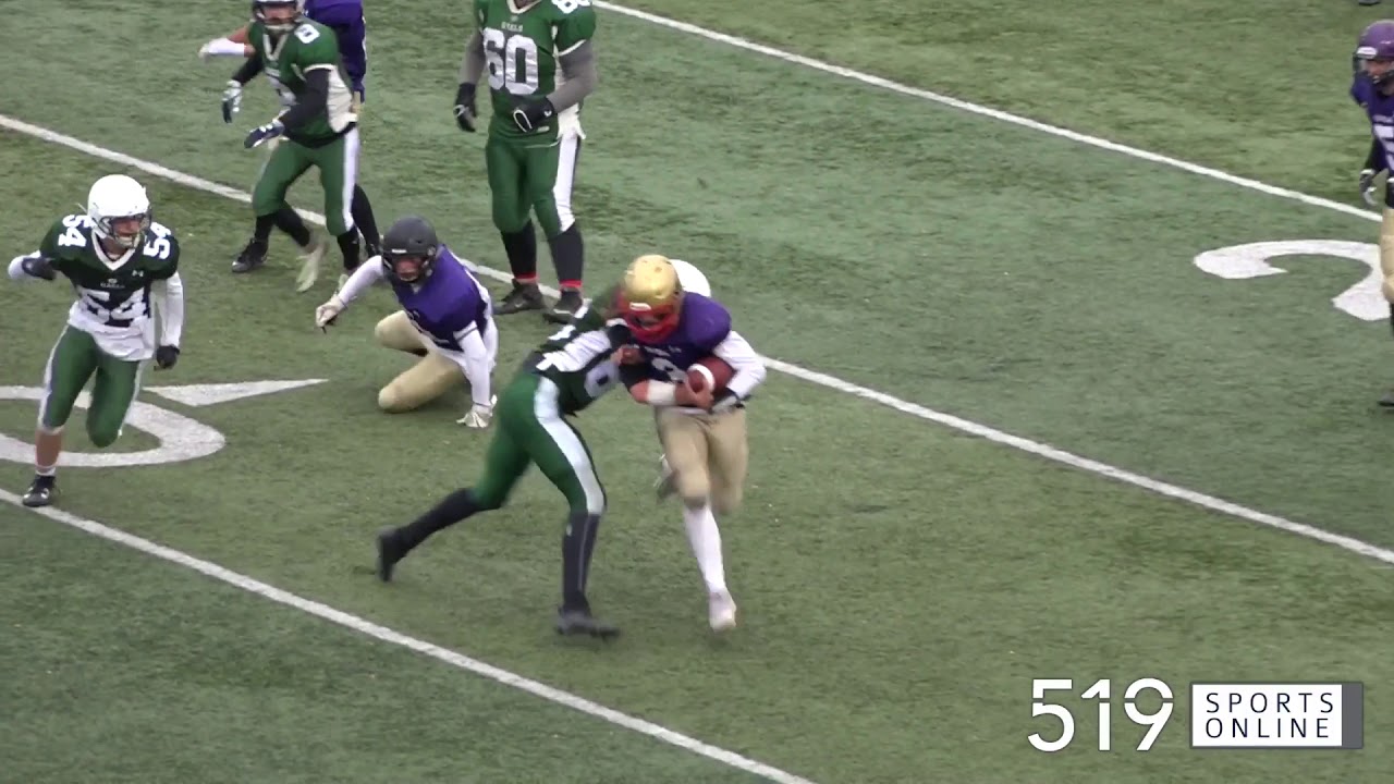 District 10 Football Semifinal - GCVI Gaels vs CCVI Spartans - YouTube