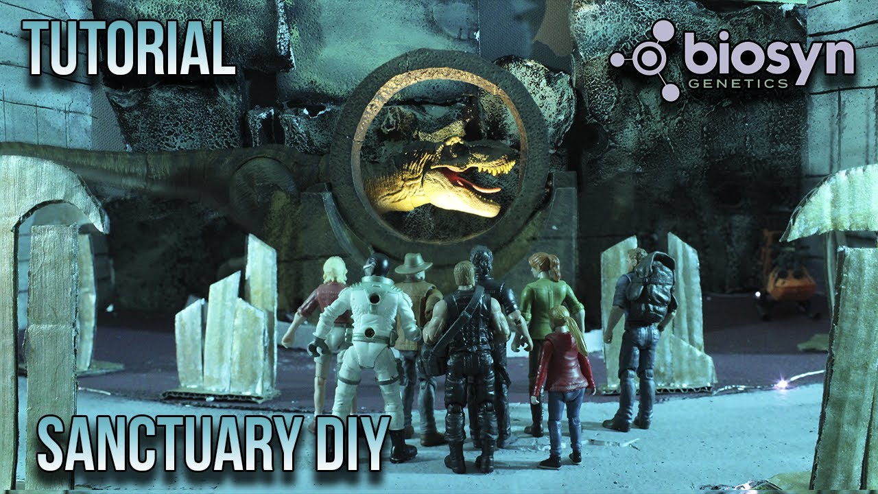 Biosyn Sanctuary Diorama | TUTORIAL | Jurassic World: Dominion - YouTube