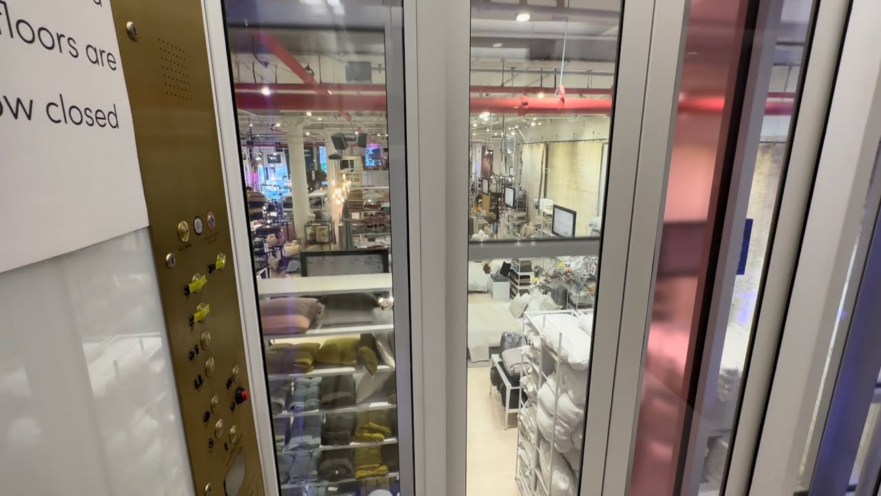 Scenic Traction Elevators at abc carpet & home in New York, NY - YouTube