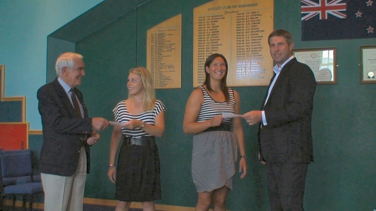 12 Kel Tremain Memorial Education Trust- Taradale Rotary Club - YouTube