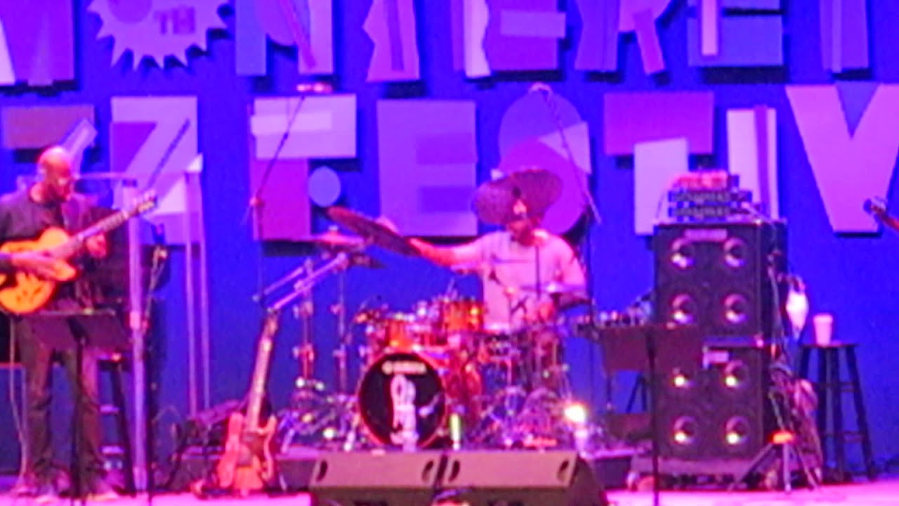 Justin Tyson drums w Herbie Hancock @ Monterey Jazz fest 2021 - YouTube