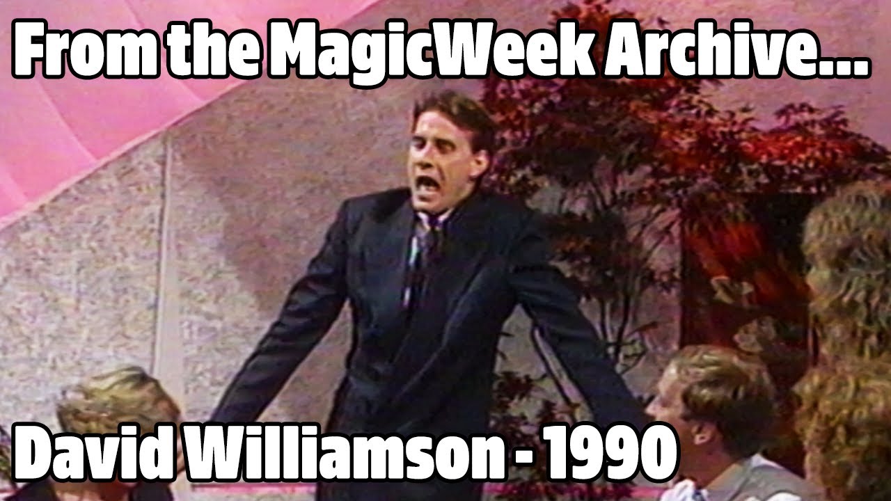 David Williamson - Magician - The Best of Magic - 1990 - YouTube