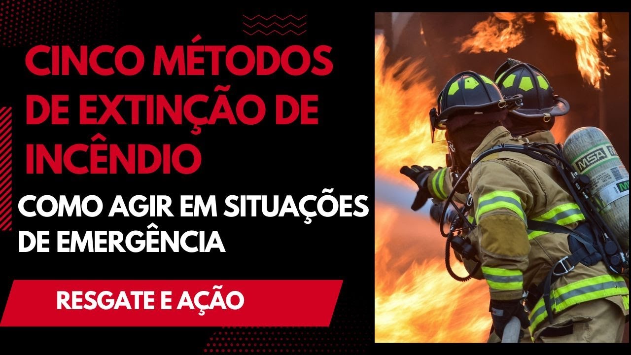 Métodos De Extinção De Incêndio - ROAREDU Métodos De Extinção De Incêndio - ROAREDU