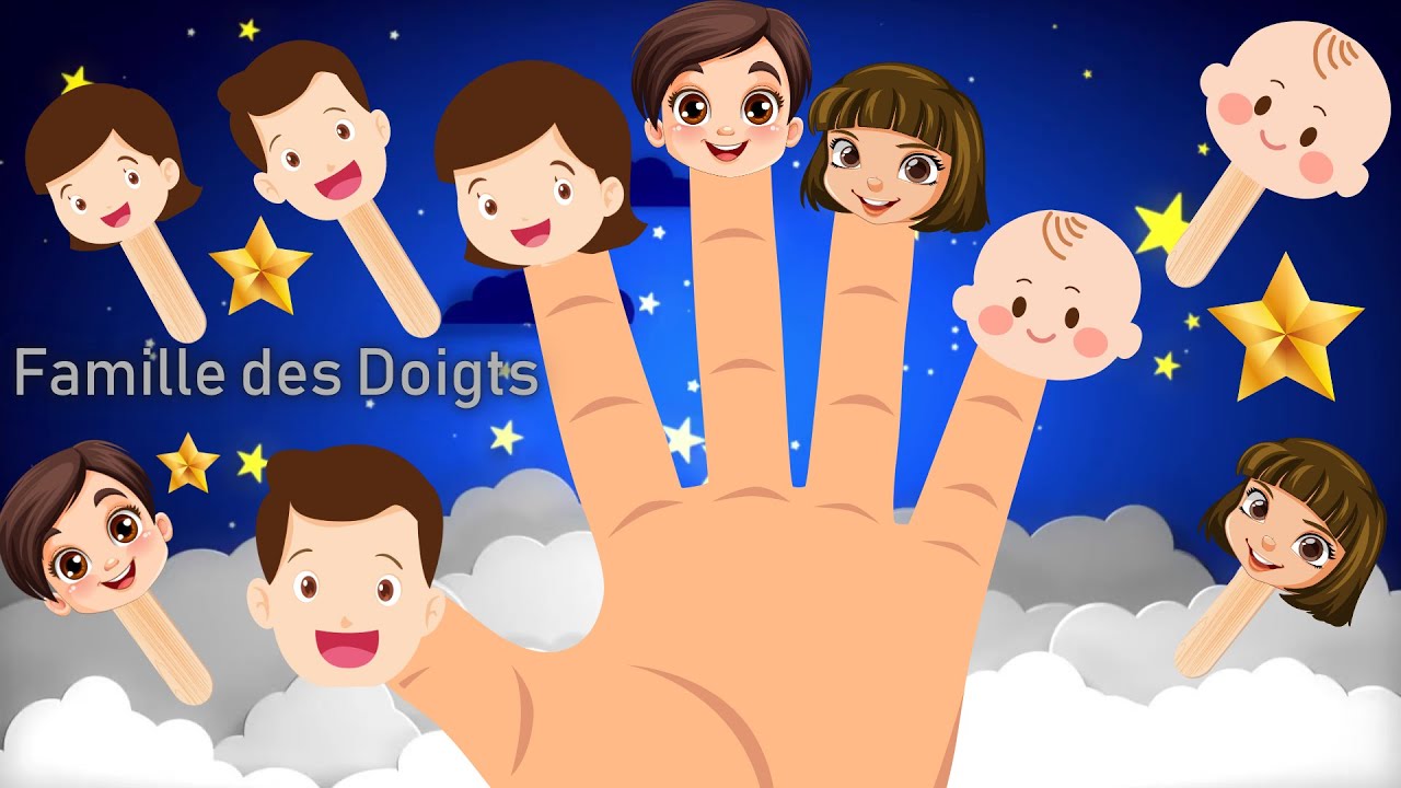 La Famille des Doigts | Papa doigt, où es-tu ? | Chansons et Comptines ...