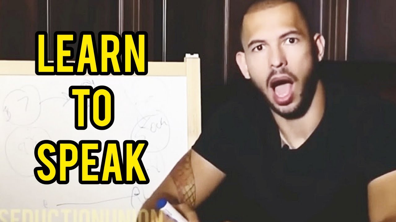 You NEED To Get Good at TALKING - Andrew Tate - YouTube