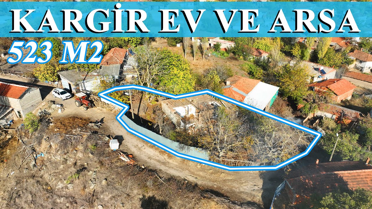 1764- Yenice Yeşilköy'de 523 m2 Kargir Ev ve Arsası / Harika Doğa - YouTube