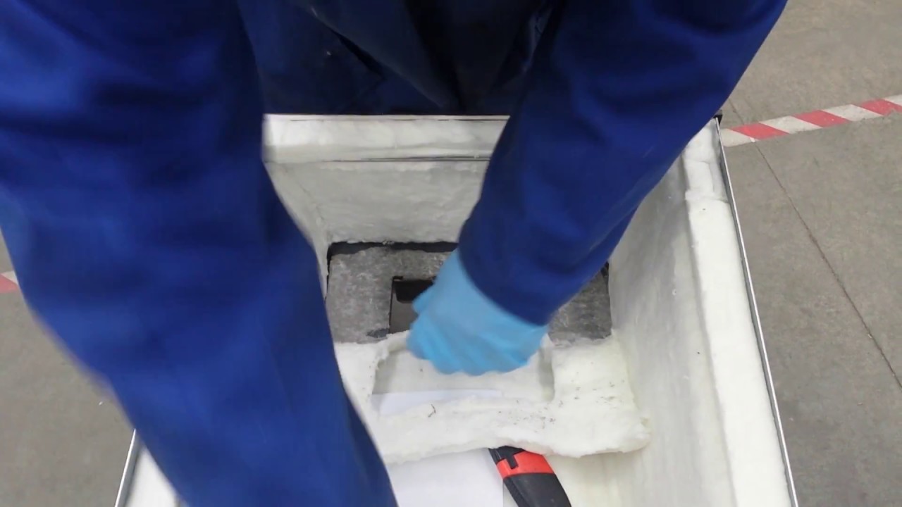 How to change a baffle in a Pyroclassic IV Fire - YouTube