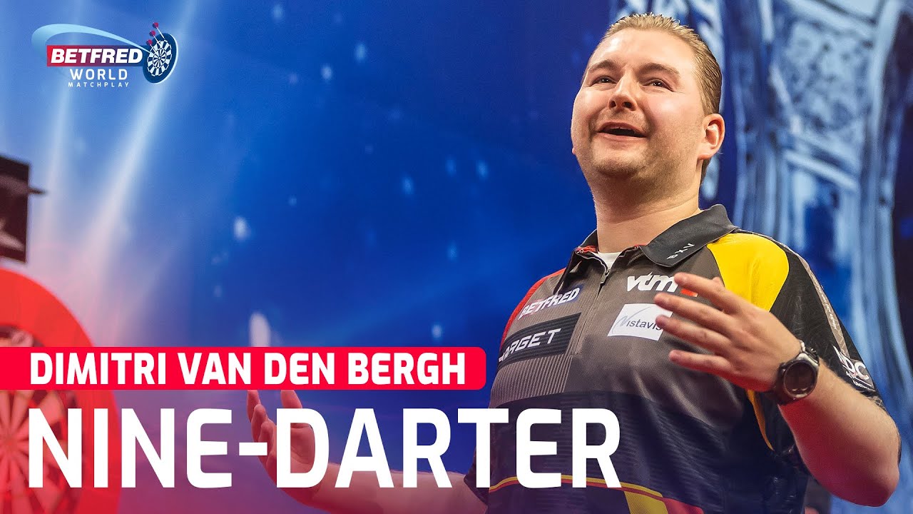 NINE-DARTER! DIMITRI VAN DEN BERGH STRIKES PERFECTION AT THE WORLD ...
