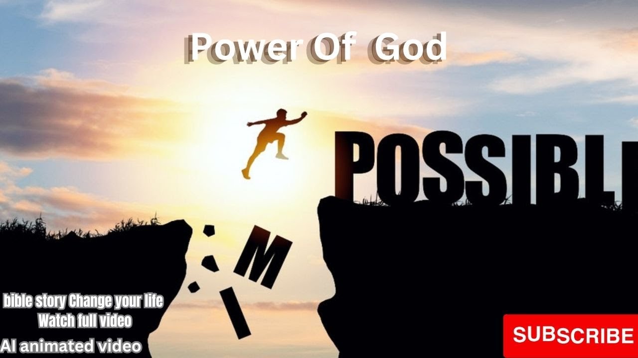 Nothing Impossible When You Put Your Trust In God / AI Animated Bible ...