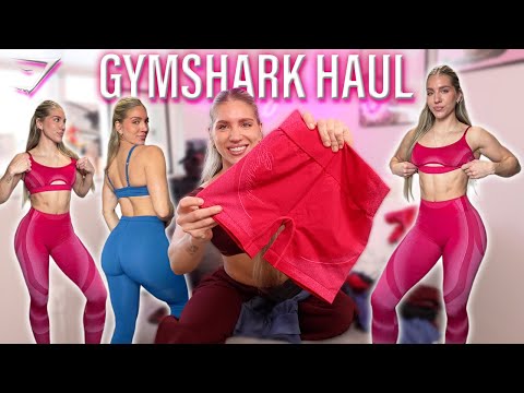 GYMSHARK TRY ON HAUL | New Energize, Charged, Flow, & Frazetta🦈