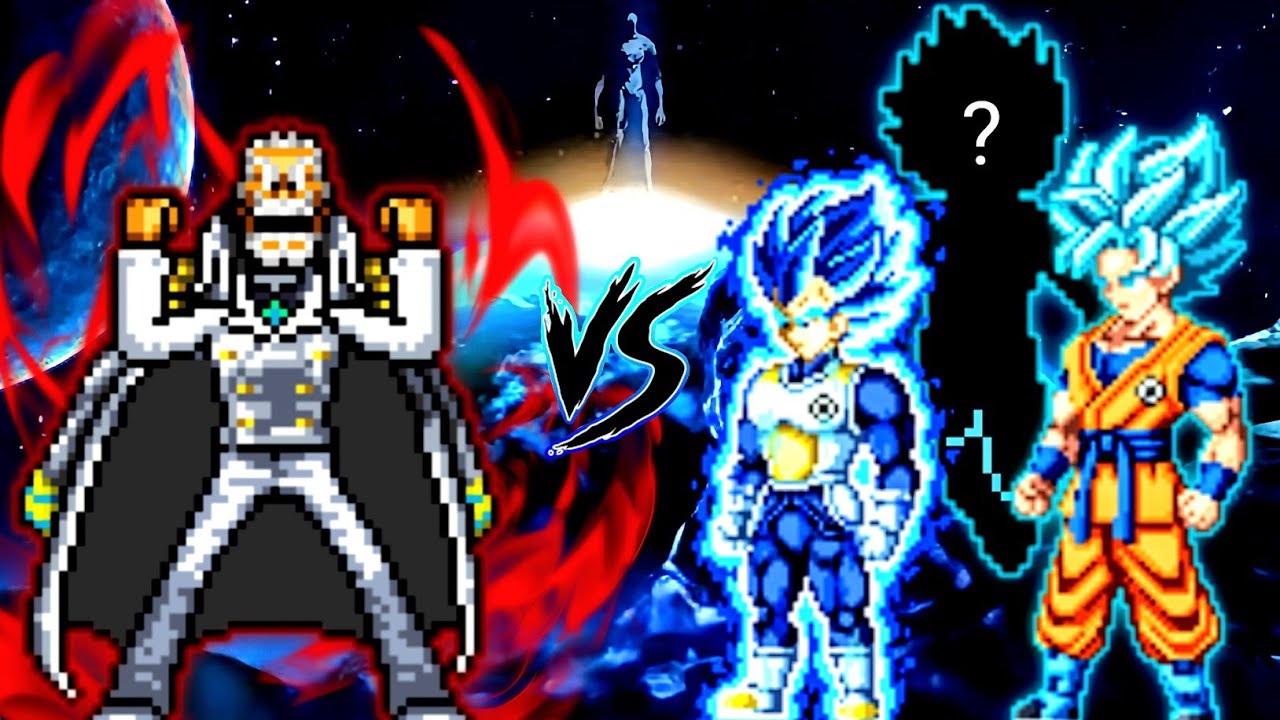 Monkey D Garp V3 (New) VS Fusion Vegito V2 OP (Goku & Vegeta) in Jump ...