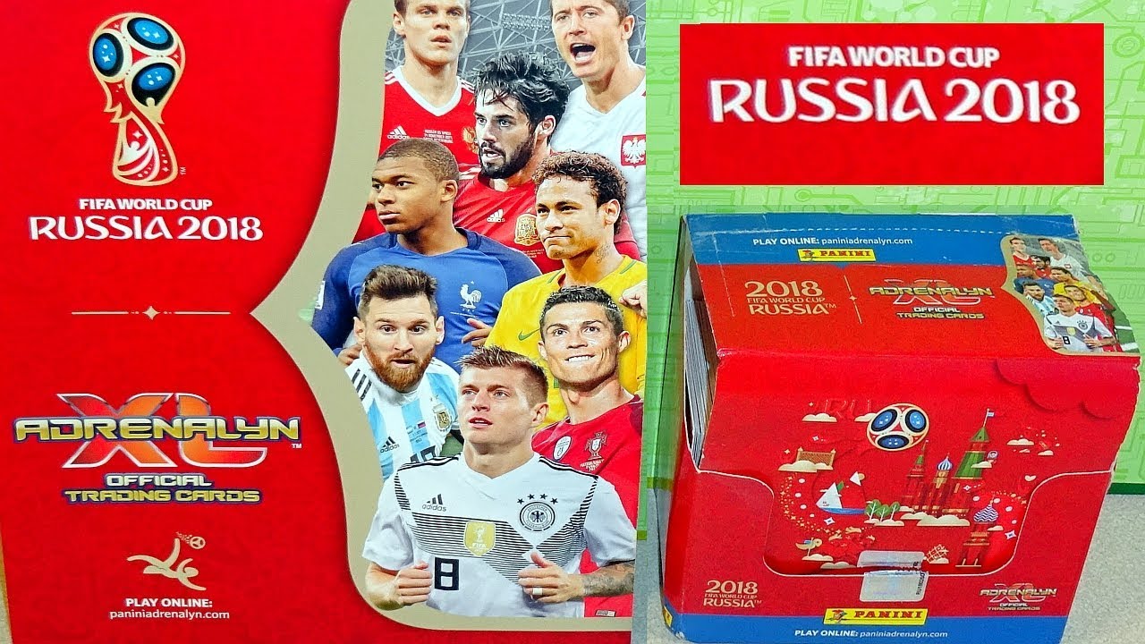 FIFA World Cup RUSSIA 2018 Booster Box 50 Packs Panini TCG Cards Part 1 ...