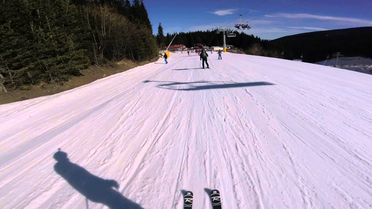 Bansko Ski Run 5 and 1 - YouTube