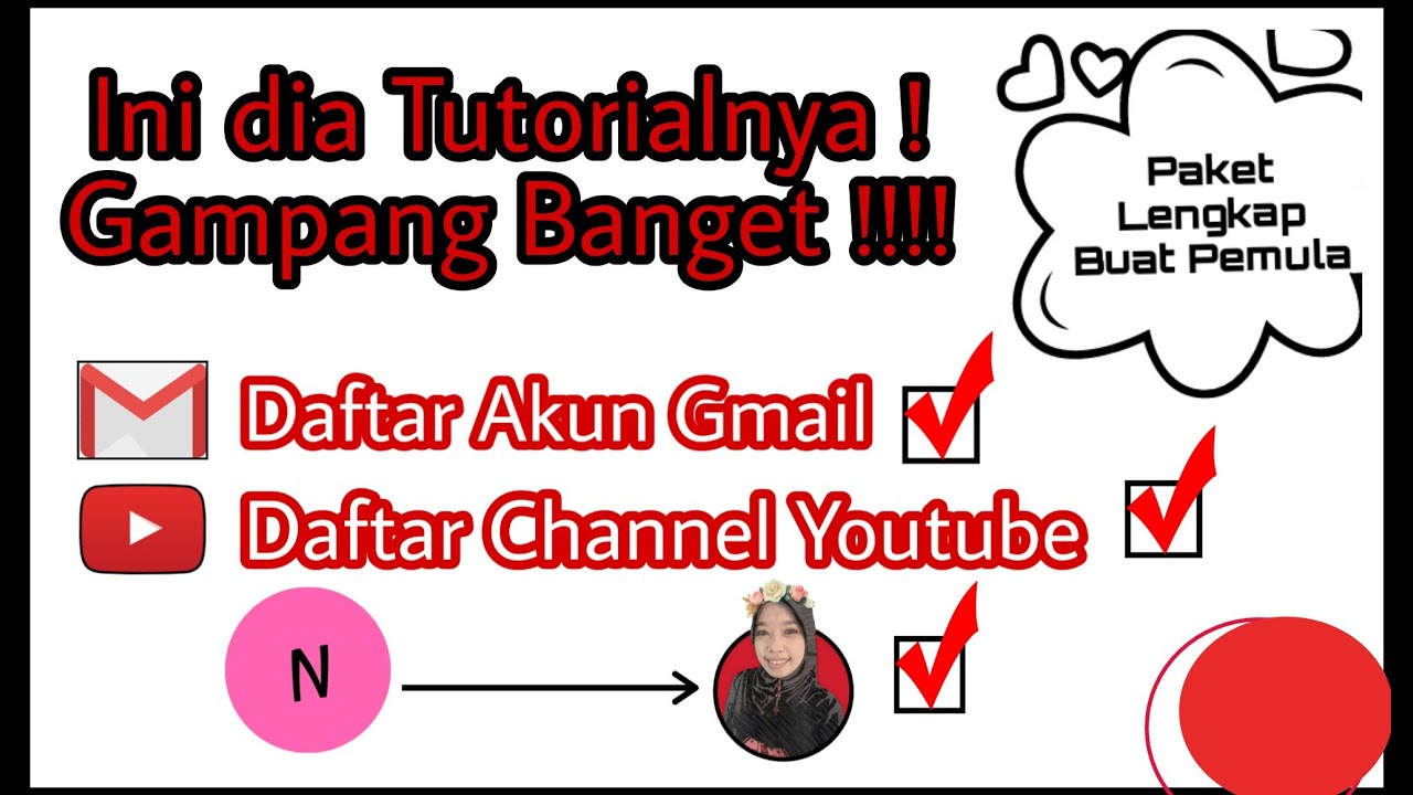 Tutorial Daftar akun Gmail dan Youtube | Ganti Profil terbaru 2020 Lengkap dan Mudah cuma lewat ...