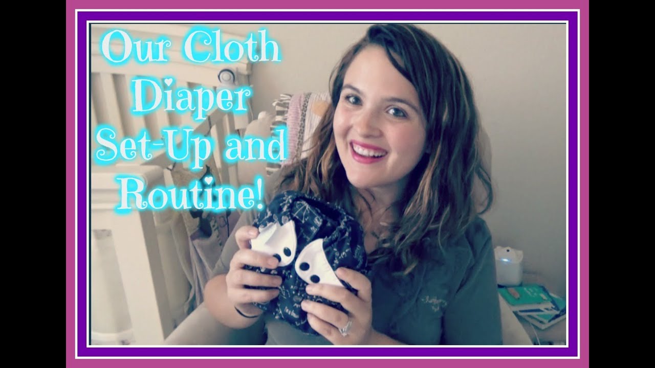 Our Cloth Diaper Set-Up and Wash Routine! - YouTube