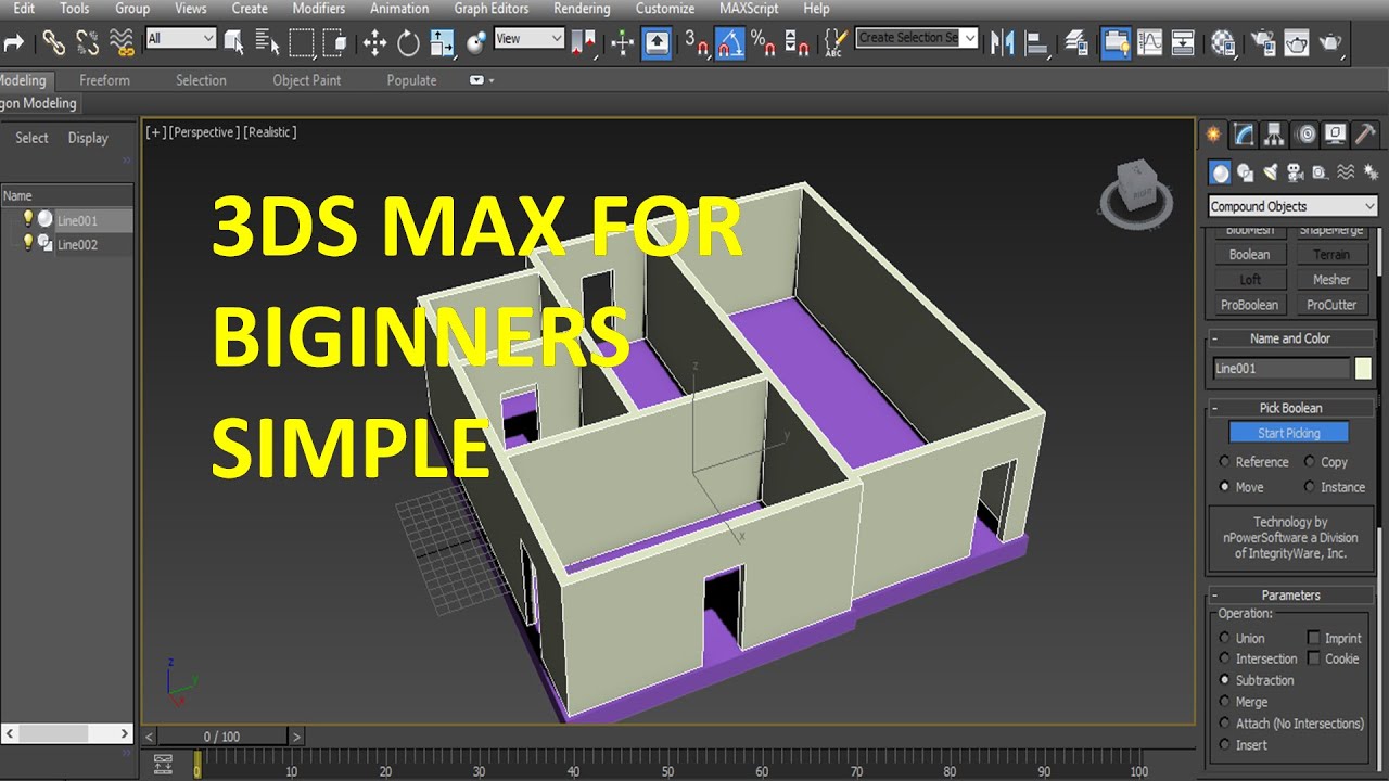 3ds MAX For BEGINNERS - YouTube