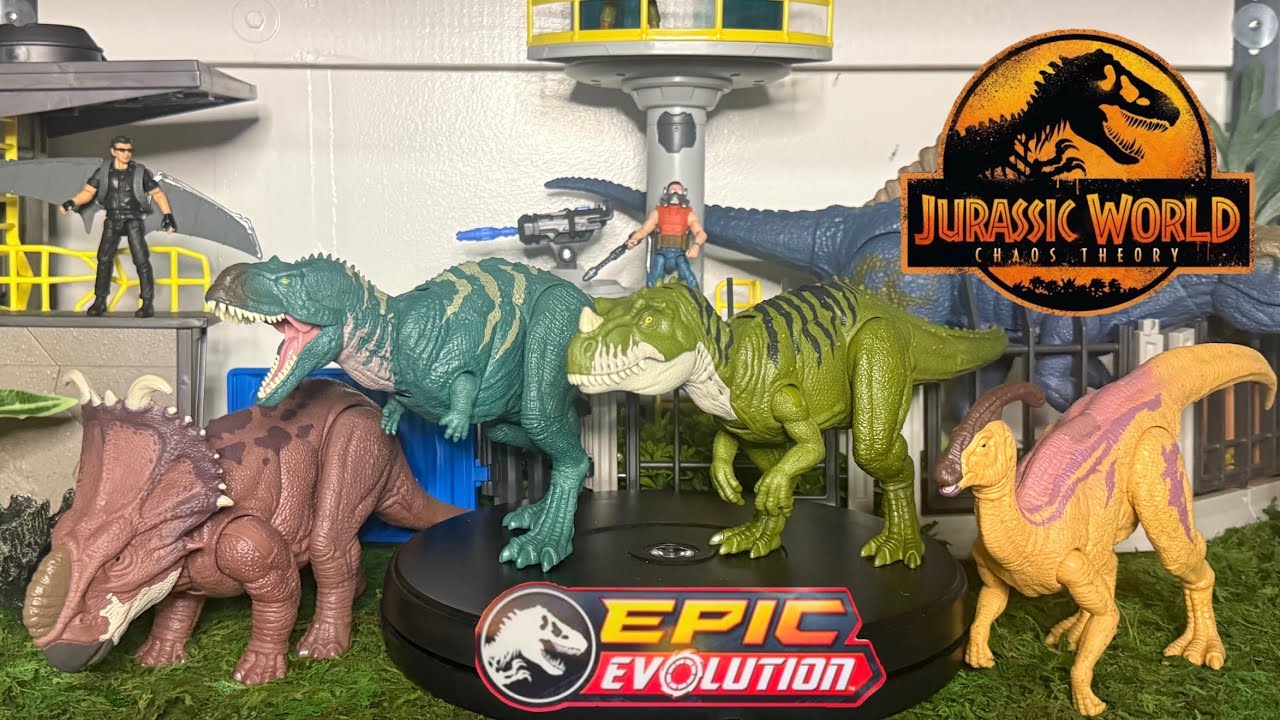 Jurassic world Chaos Theory WHOLE wave Wild roar unboxing review ...