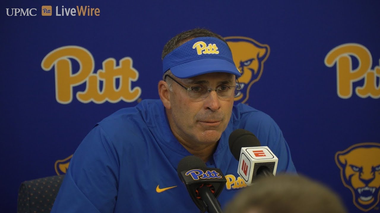 Pitt Football | Coach Narduzzi Postgame Press Conference vs. Penn State ...