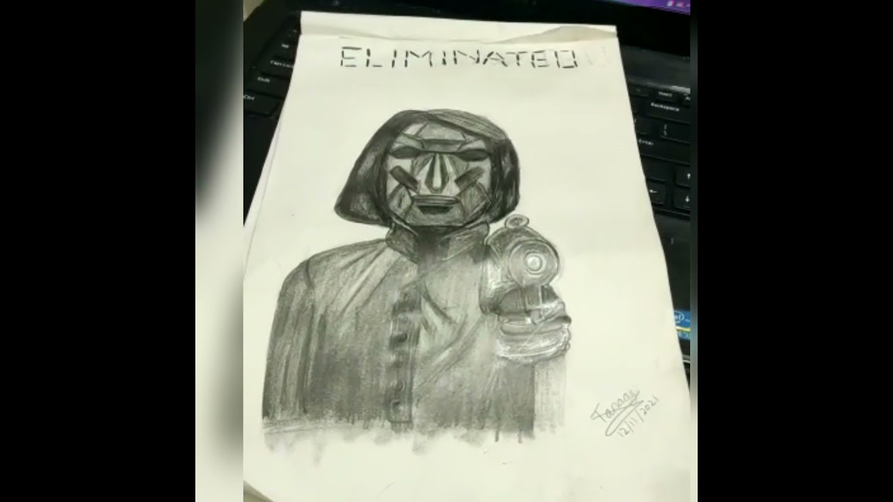 Drawing Squid game front man! || #Squidgame #art #frontman #shorts # ...