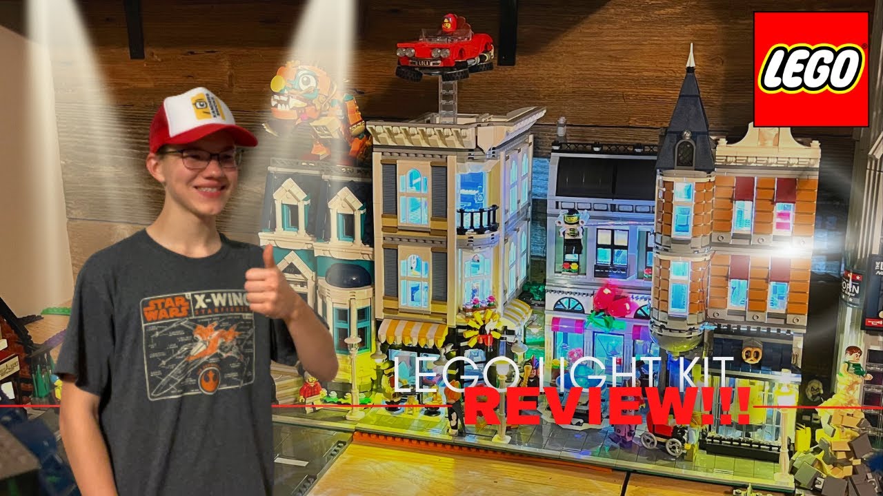 Lighting Up Assembly Square!! (With Game of Bricks) - YouTube