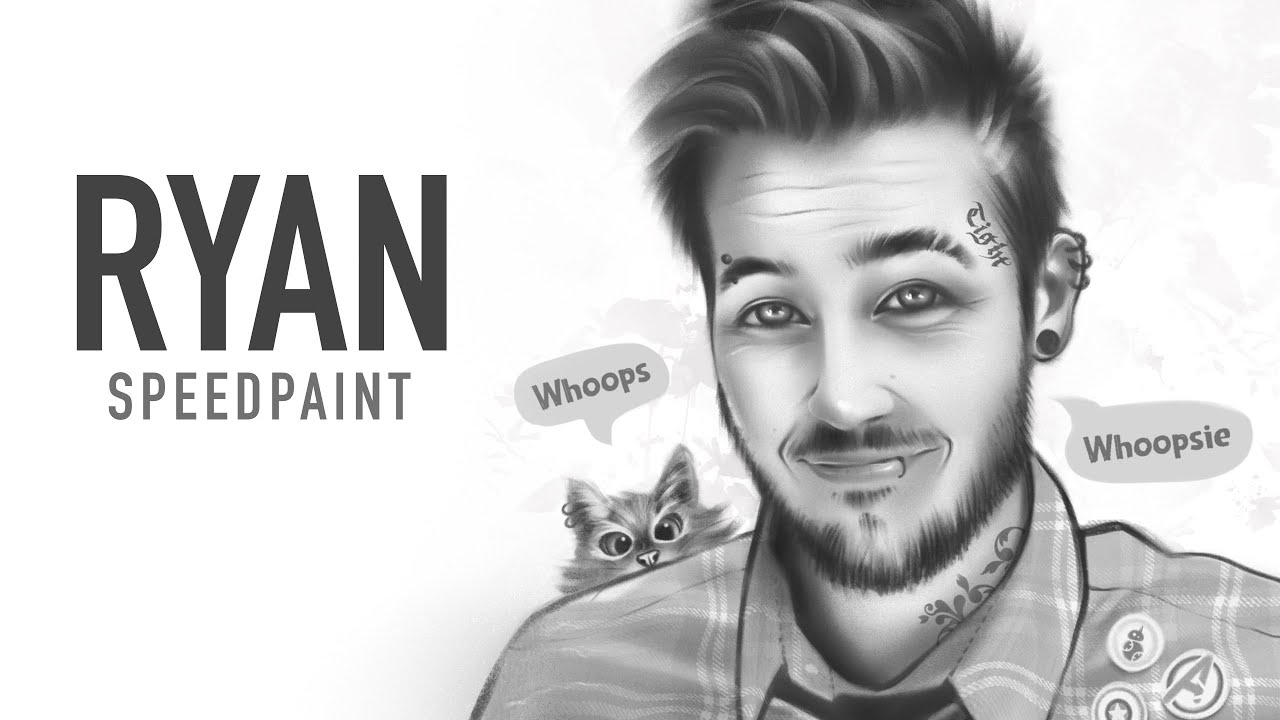 Ryan George | Procreate SpeedPaint - YouTube