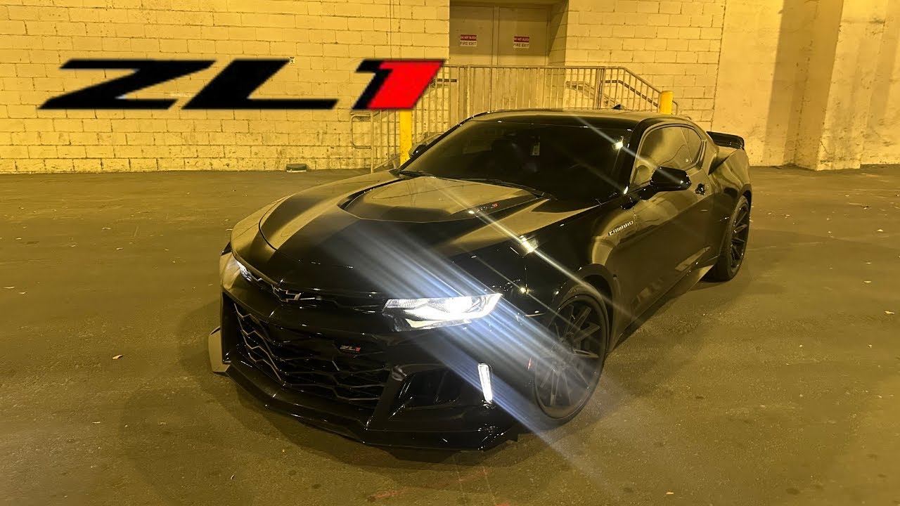 INSANE MURDERED OUT CAMARO ZL1 POV DRIVE 🫡 - YouTube