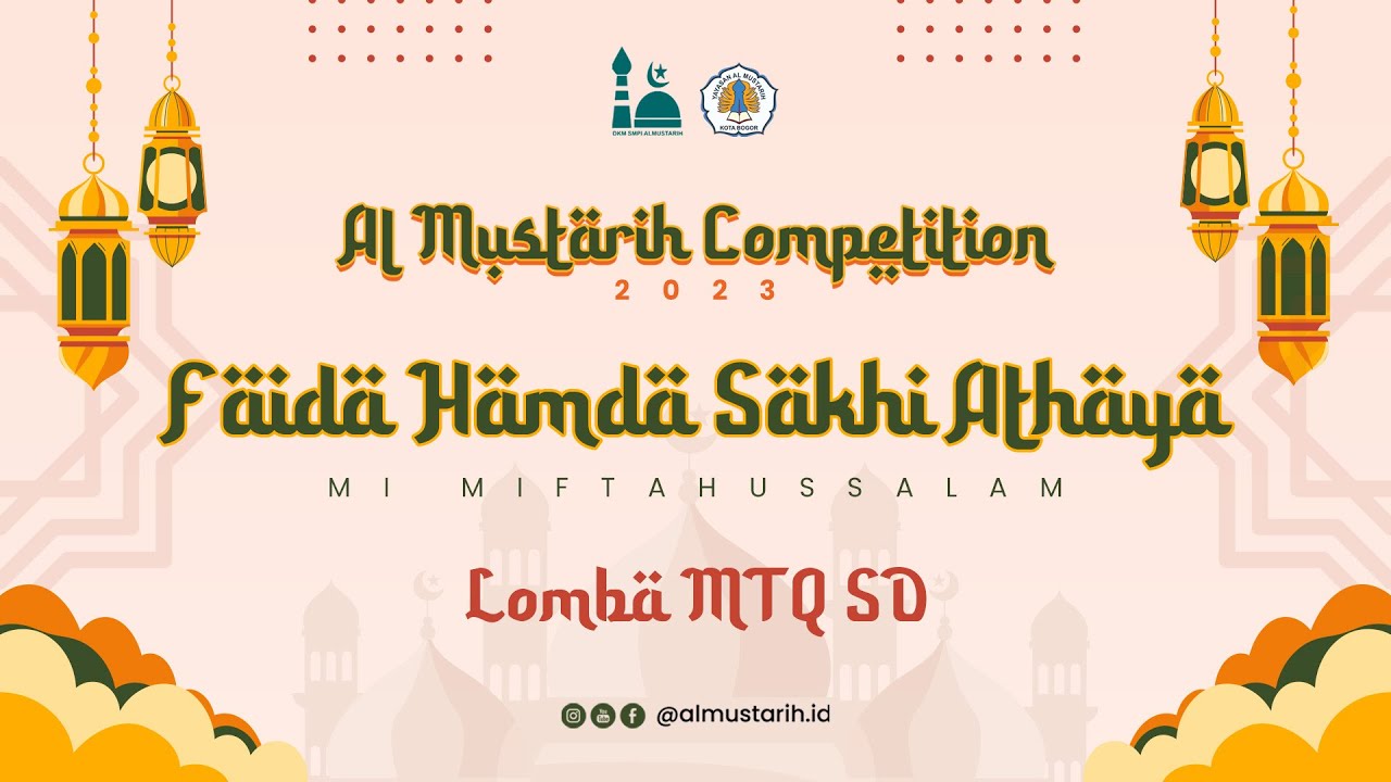 MTQ - FAIDA HAMDA SAKHI ATHAYA (MI MIFTAHUSSALAM) - YouTube