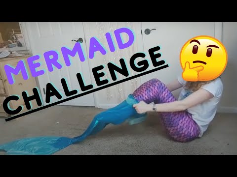 Putting On All My Mermaid Tails (At the same time!)