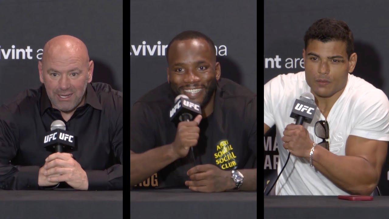 UFC 278: Главные моменты пресс-конференции - YouTube