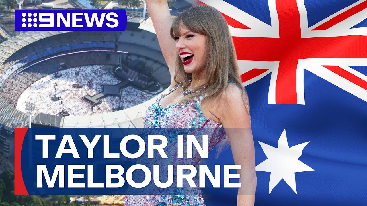 Taylor Swift takes Australia’s biggest stage in Melbourne | 9 News ...