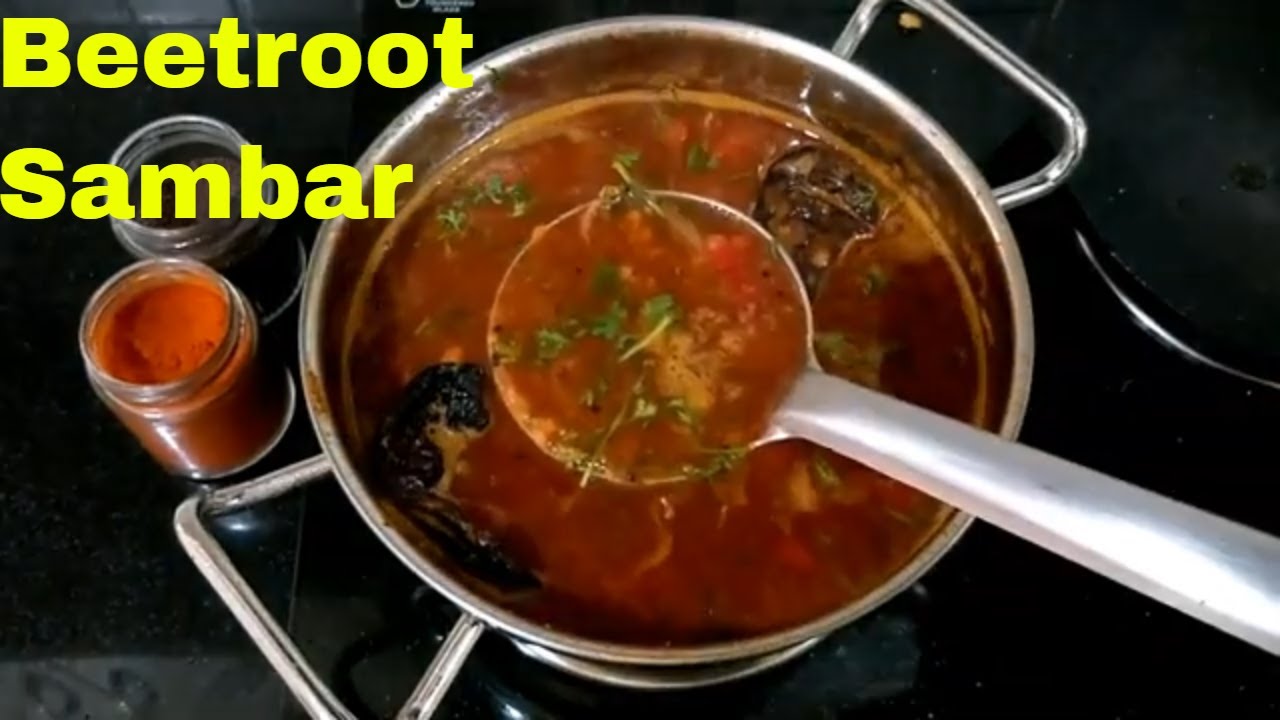 Beetroot Sambar, Sambar Recipe, How to make Sambar at home, Easy Sambar ...