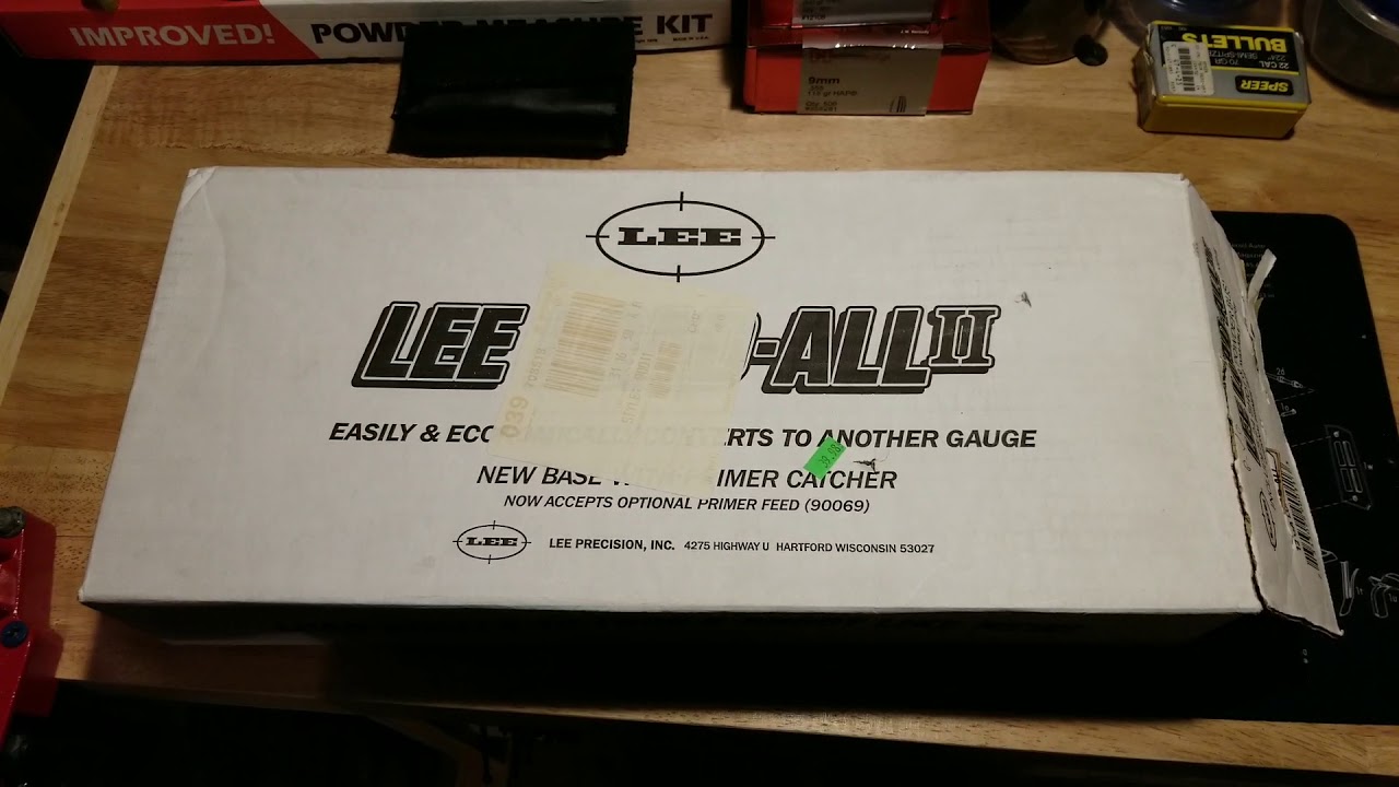 Lee Load-All 2 unboxing - YouTube