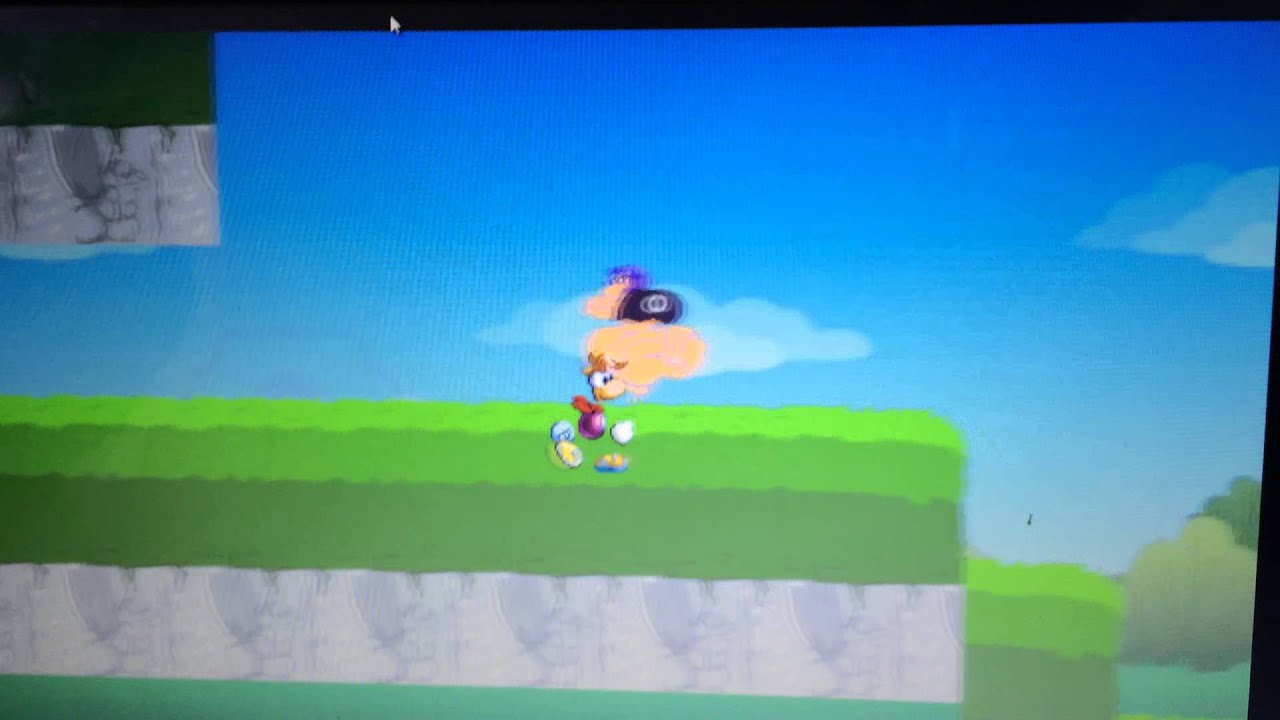 Rayman Fan Game Test Wall Jump - YouTube