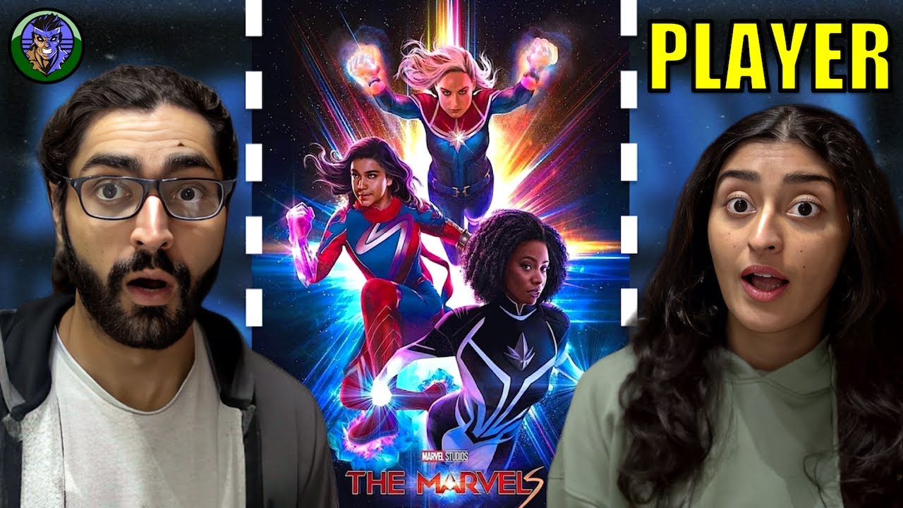The Marvels 'Players' Teaser Reaction - YouTube