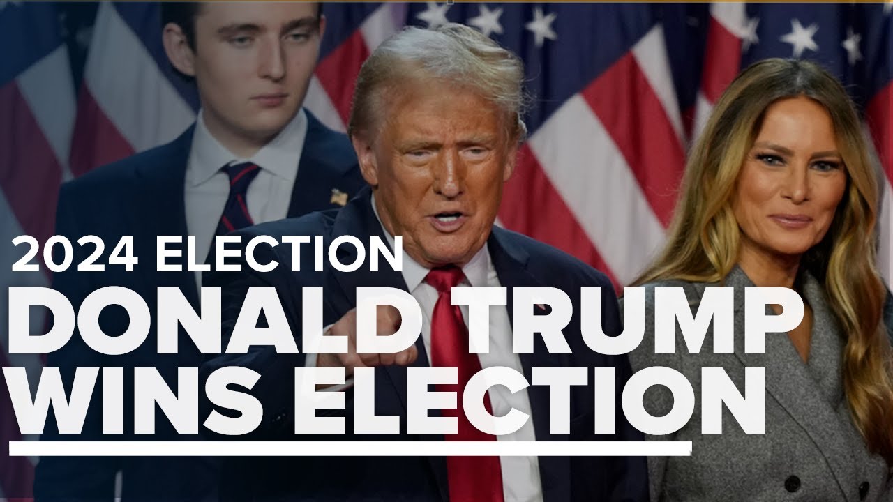 Former President Donald Trump wins 2024 election - YouTube