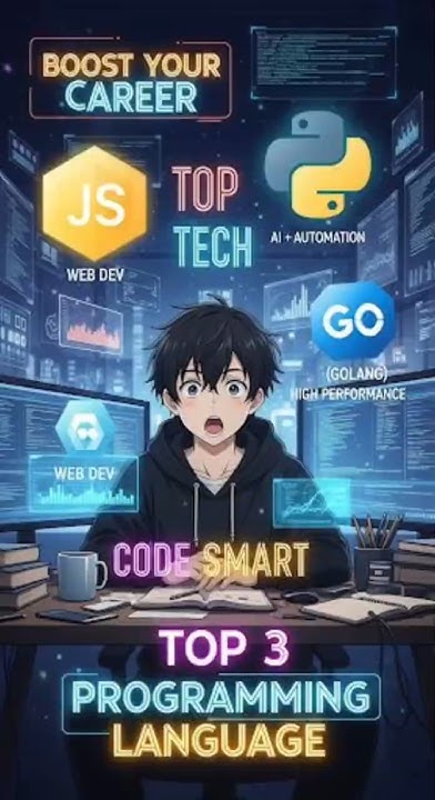 🔥 Top 3 Programming Languages to Learn in 2025! | Boost Your Career 💻🚀 #Programming #Python #Js ...