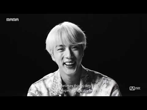 BTS Jin talking about his first love Interview FMV
