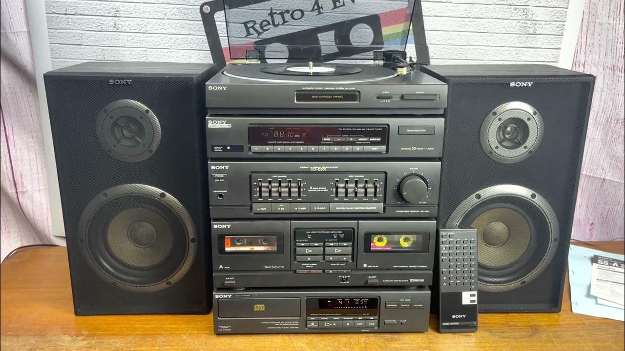 1989 Sony XO-D301 HIfi Demo - YouTube