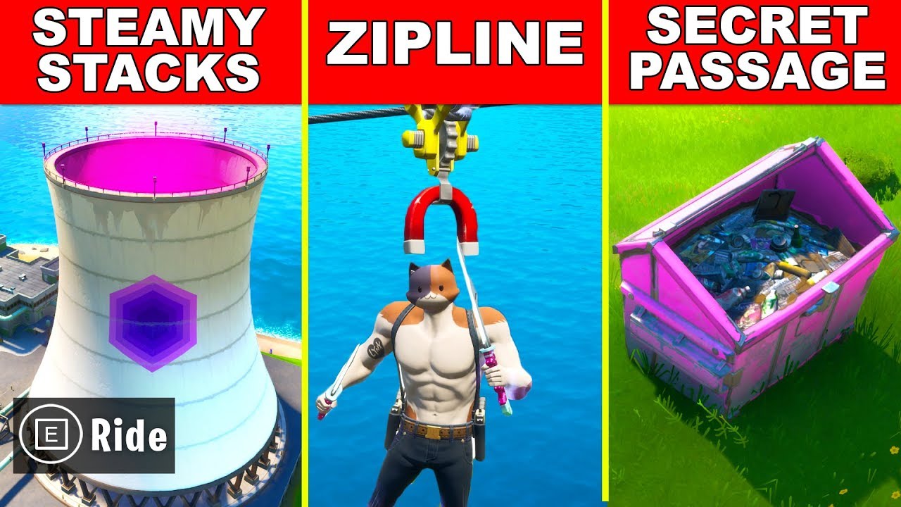 RIDE THE STEAMY STACKS, A ZIPLINE and USE A SECRET PASSAGE IN A SINGLE ...