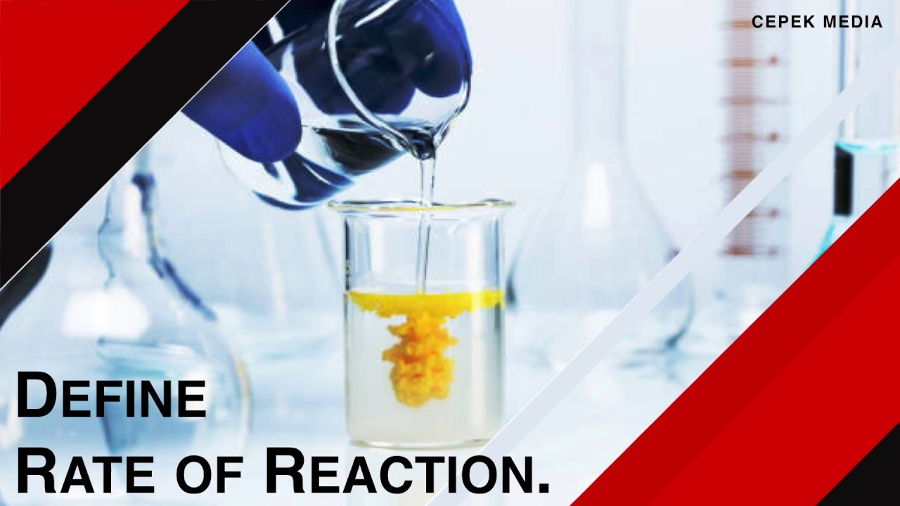 Define Rate of Reaction. | Chemical Kinetics | Physical Chemistry - YouTube