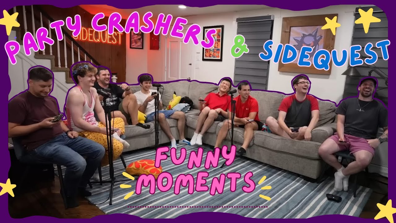 Party crashers and Sidequest funny moments! :D - YouTube